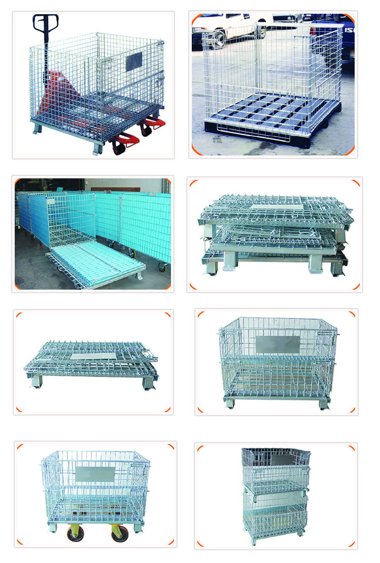 FOLDABLE PALLET CONTAINERS - shelf-truck