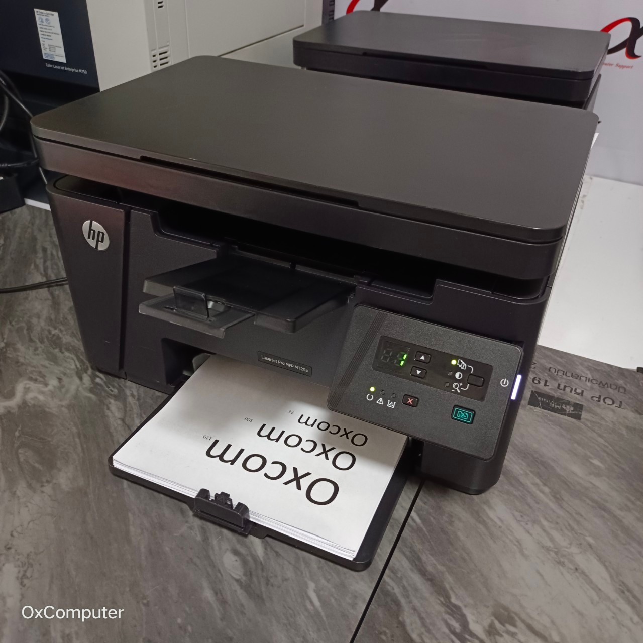 HP LaserJet Pro M125a MFP มัลติฟังชั่น ปริ้น/สแกน/ก้อปปี้ - oxcomputer
