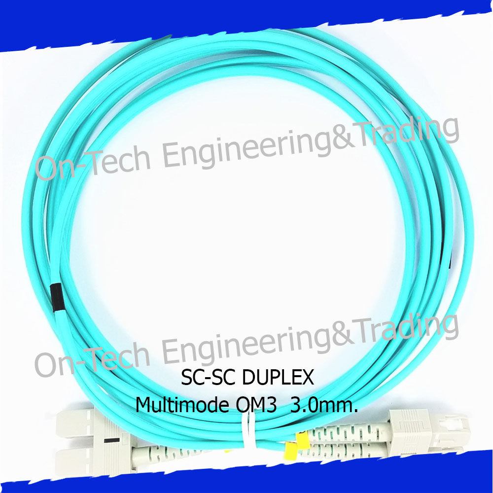 SC to SC Patch Cord Duplex 3.0mm - ontech