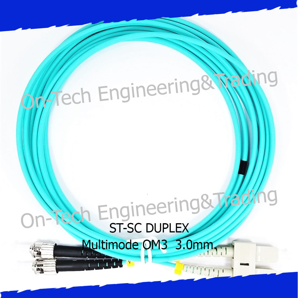 ST to SC Patch Cord Duplex 3.0mm - ontech