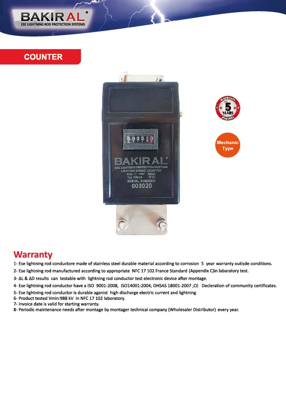 BAKIRAL : COUNTER - Linearplus