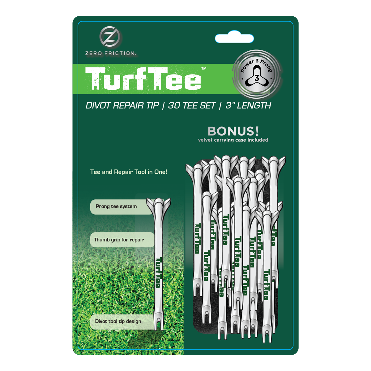ZERO FRICTION TURF TEE - golffirst-shop