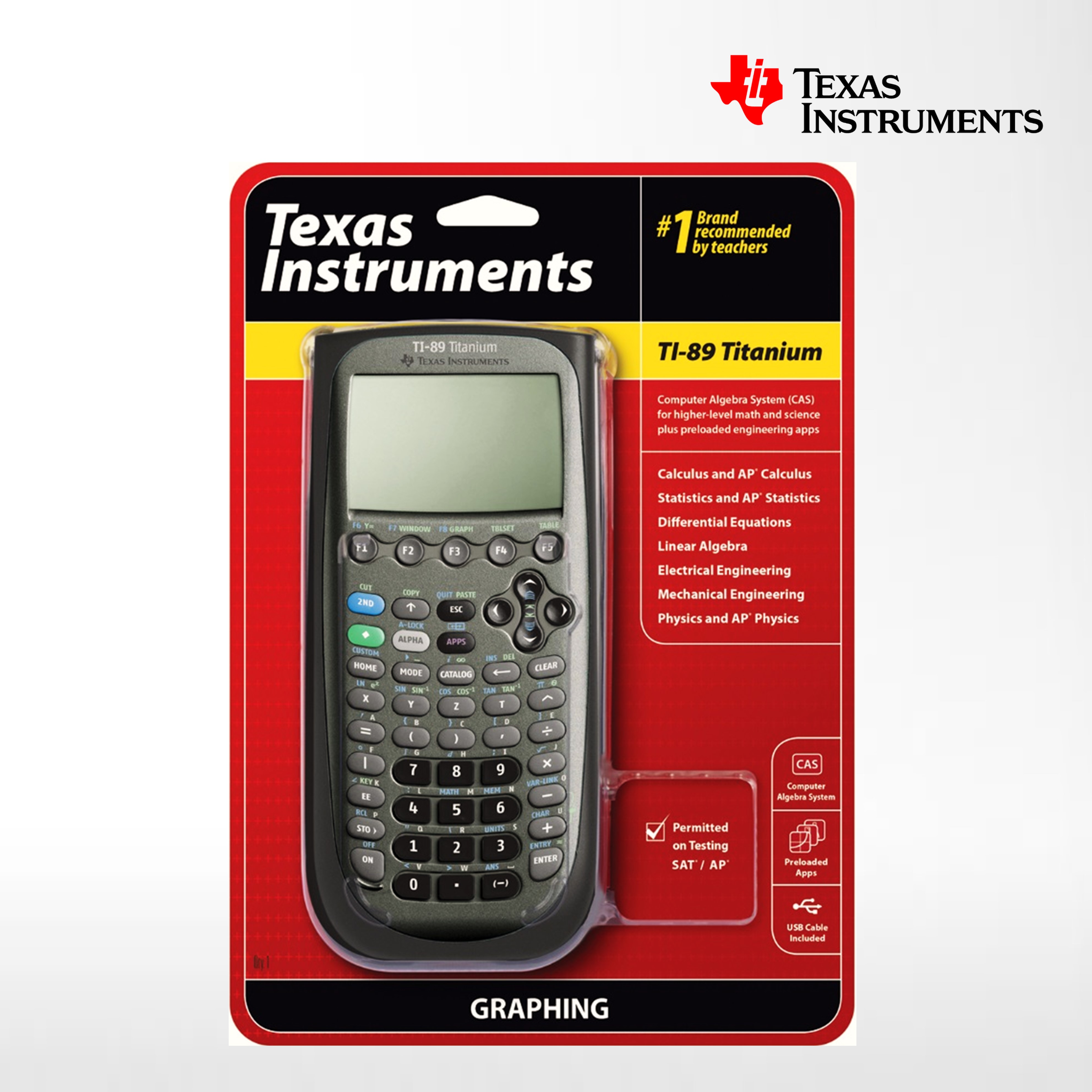 TI-89 Titanium | Graphing Calculators | Texas Instruments - opentech