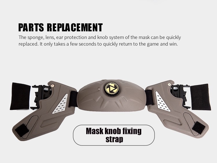 FMA F5 Professional Storm Goggle Mask TB1688 Lens color-Transparent ...