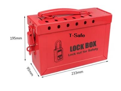 TS-K02 Lockout Box ยี่ห้อ T-Safe - tsafetylockout