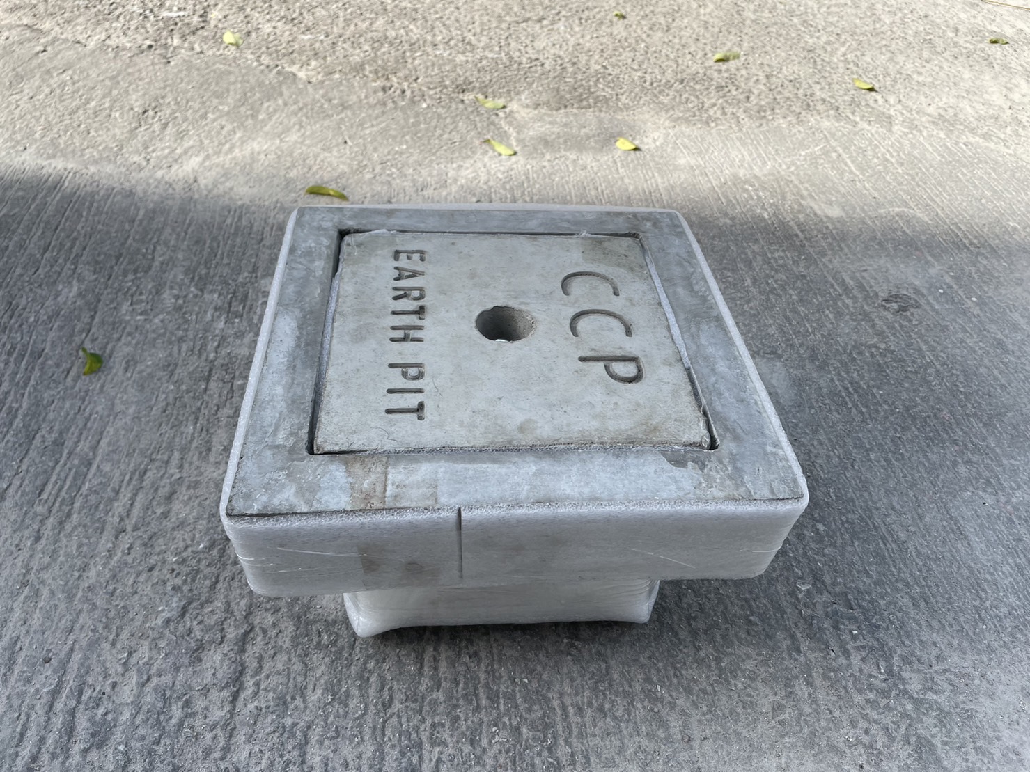 บ่อกราวด์คอนกรีต (Earth Pit) - ccp-pavingstone