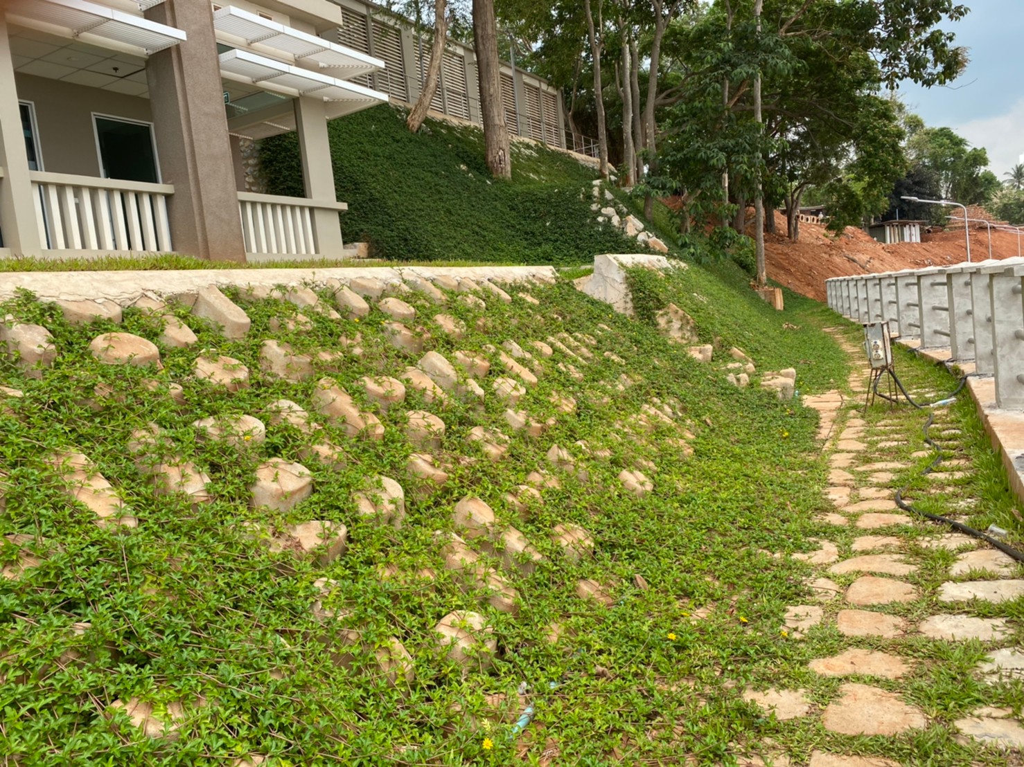 หินเรียงสำเร็จรูป Slope Protection Block (บล็อกกันหน้าดิน)/แมทเทรส ...