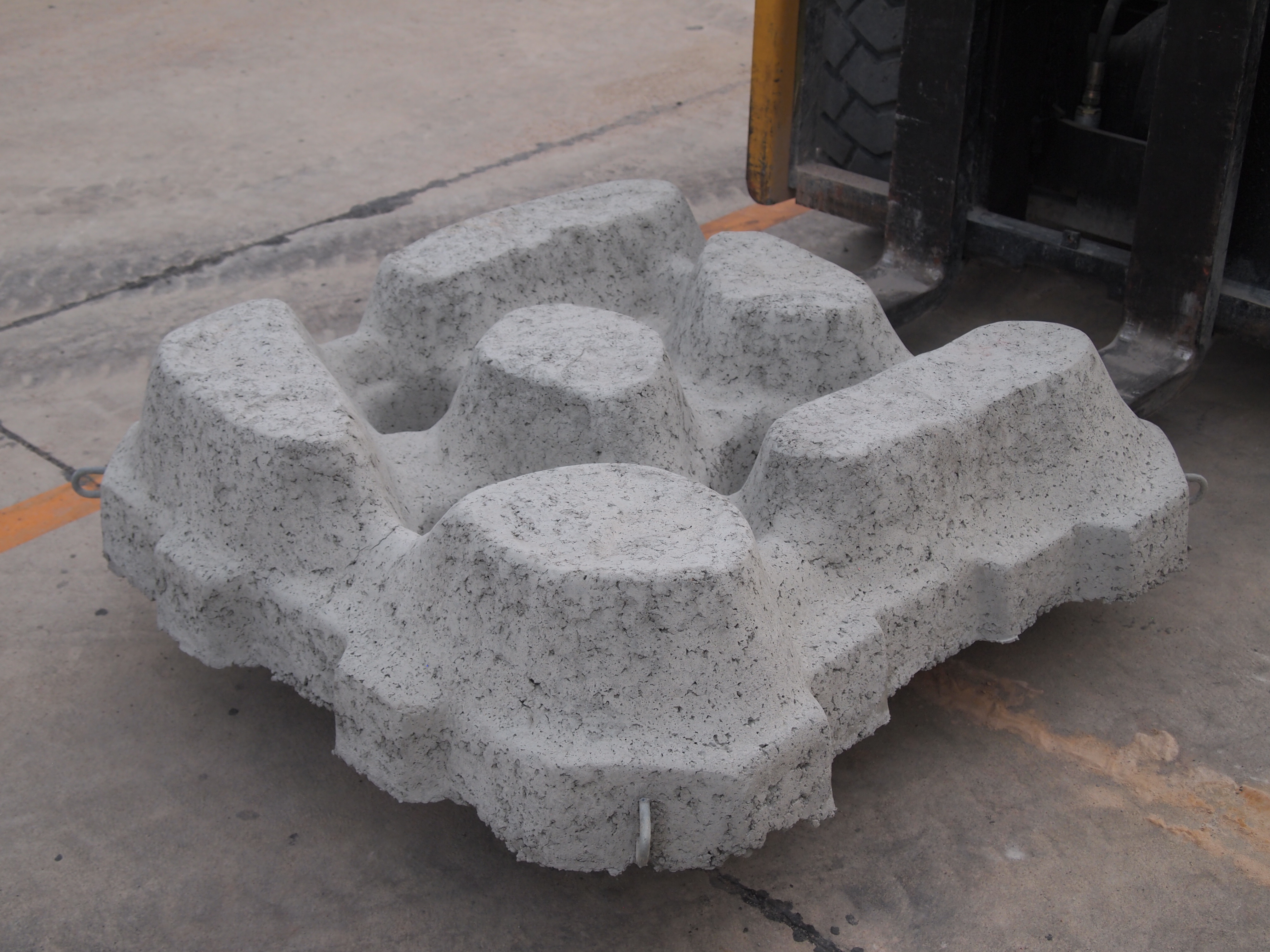 หินเรียงสำเร็จรูป Slope Protection Block (บล็อกกันหน้าดิน)/แมทเทรส ...