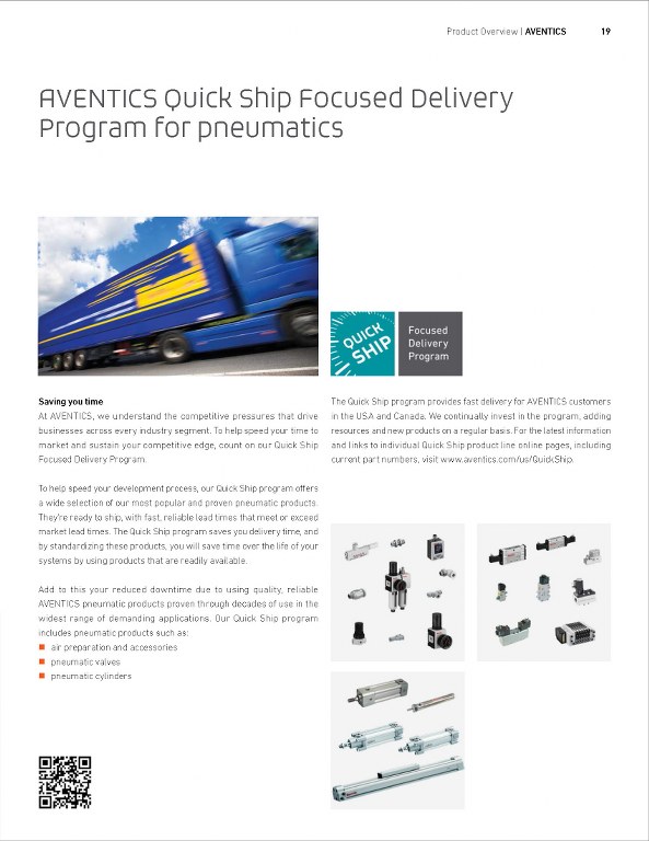 AVENTICS PNEUMATIC PRODUCT - factorymartonline