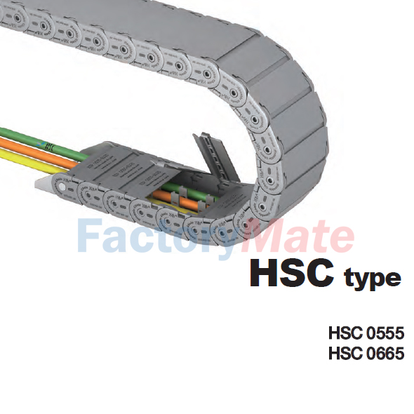 รางกระดูกงูพลาสติก HSC Type | Heavy Duty Cable Drag Chain , รางกระดูกงู ...