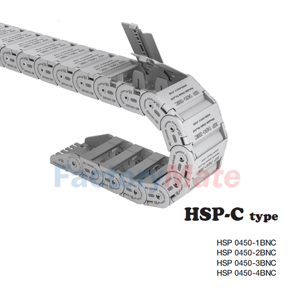 HSP C TYPE Hanshin Robo Chain | Heavy Duty Cable Drag Chain, cable ...