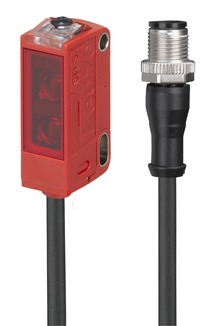 Distance diffuse sensor with background suppression - qforce