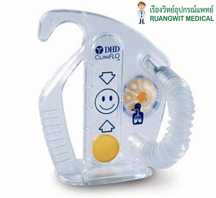 เครื่องบริหารปอด Cliniflo Low Flow Exerciser 600 mL - Portex (22-1200 ...