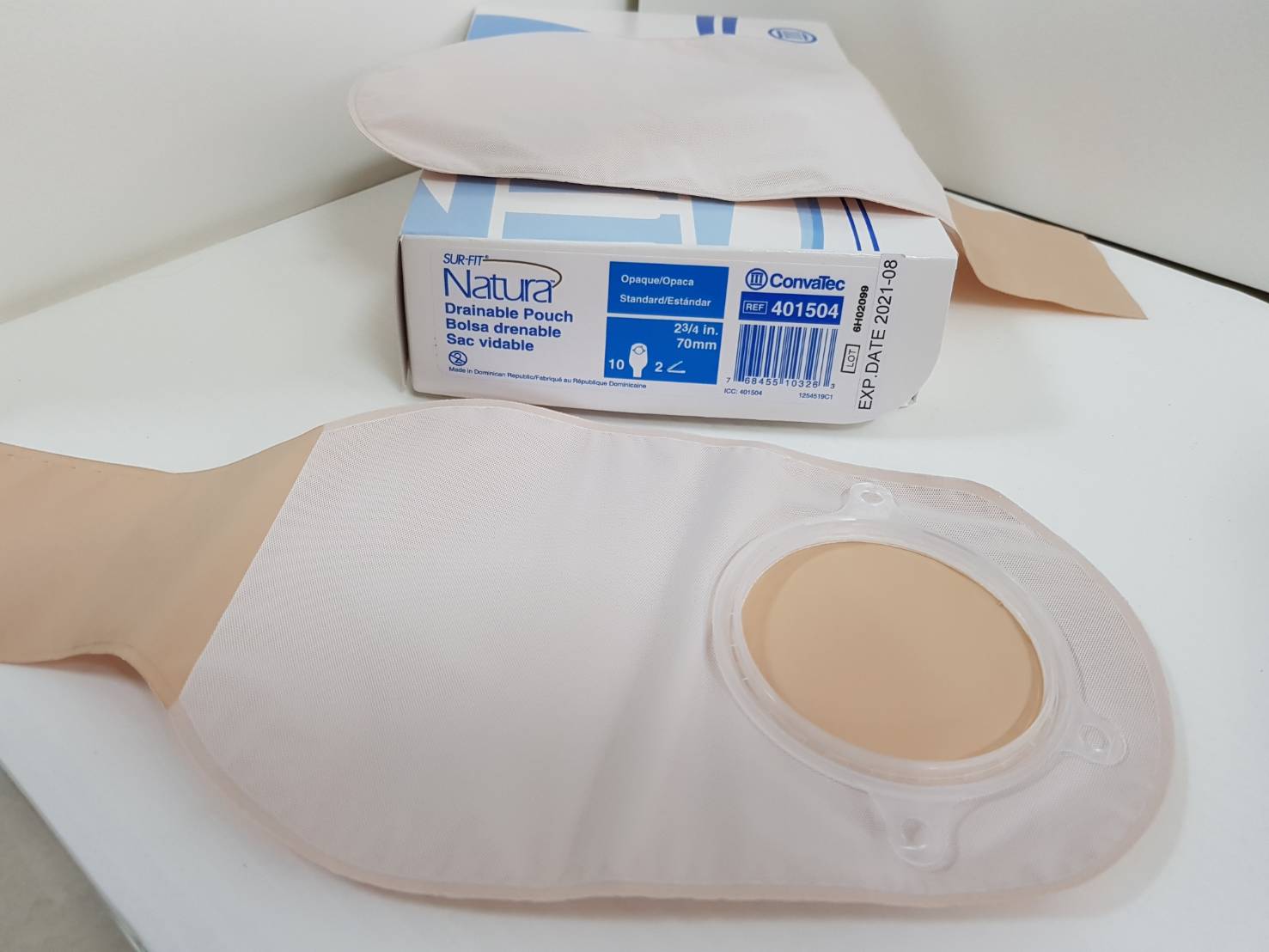 ถุงอุจจาระปลายเปิด Convatec รุ่นพื้นฐาน 70 มม. (401504) - ruangwitmedical