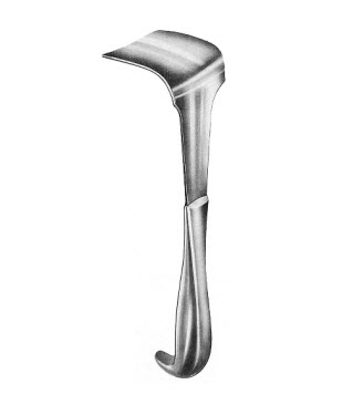 Tuffier Retractor W/Handle 64x60mm, 23cm - HILBRO (18.0494.23 ...