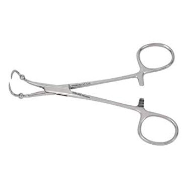 Roeder Towel Forcep 13cm (14.0750.13) - HILBRO - ruangwitmedical