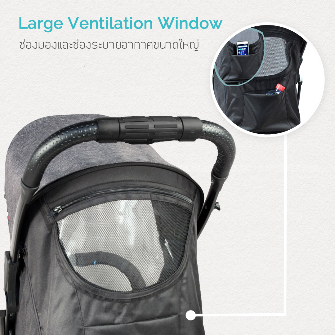 SQUIZZ 3+ !!! รถเข็นเด็ก Looping รุ่น SQUIZZ 3+ สี Intense Black ...