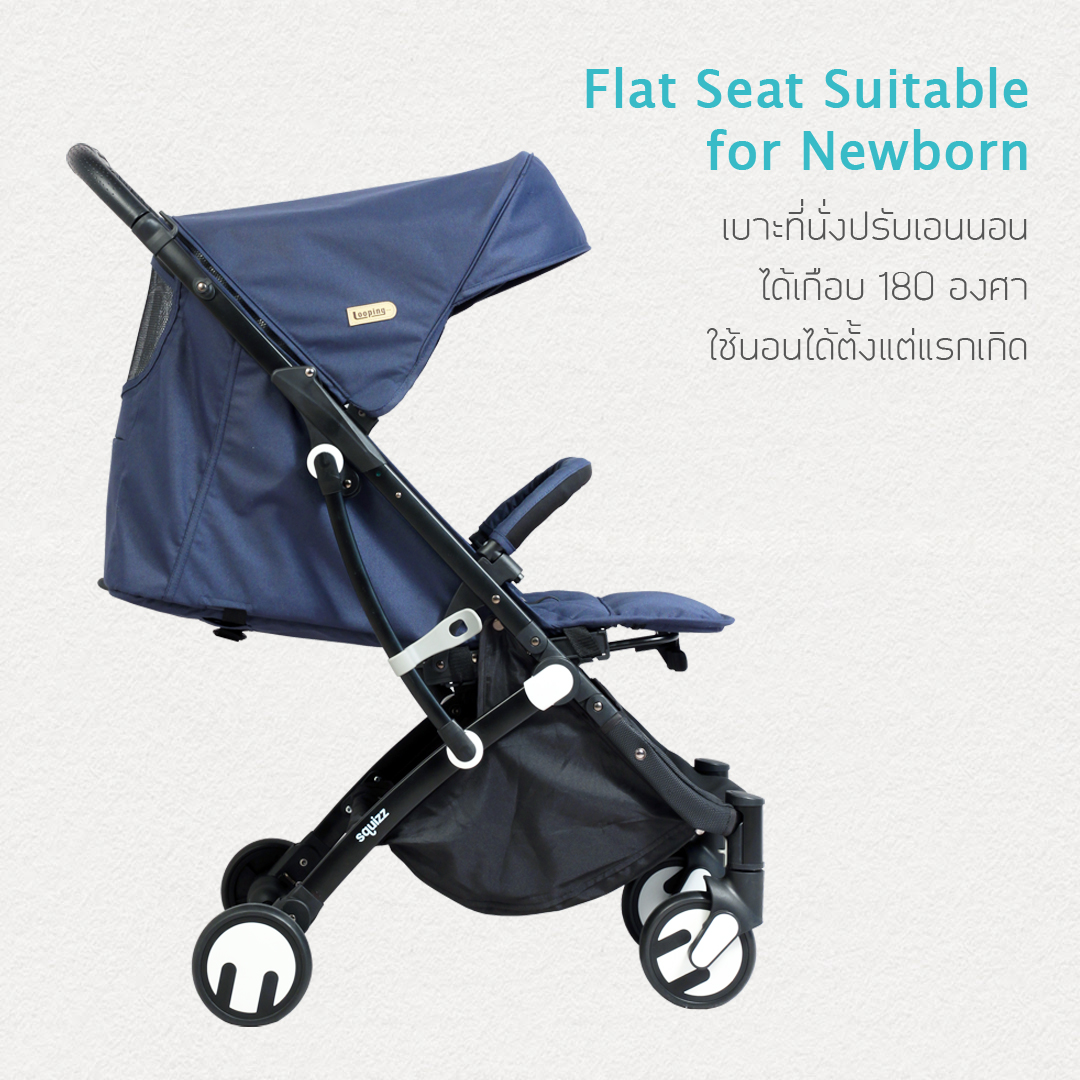 SQUIZZ 3+ !!! รถเข็นเด็ก Looping รุ่น SQUIZZ 3+ สี Intense Black ...