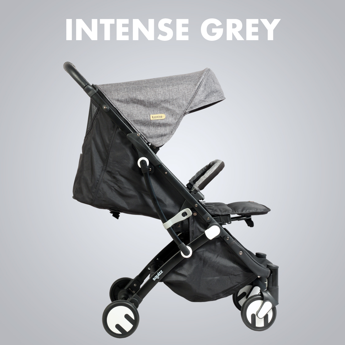 SQUIZZ 3+ !!! รถเข็นเด็ก Looping รุ่น SQUIZZ 3+ สี Intense Black ...