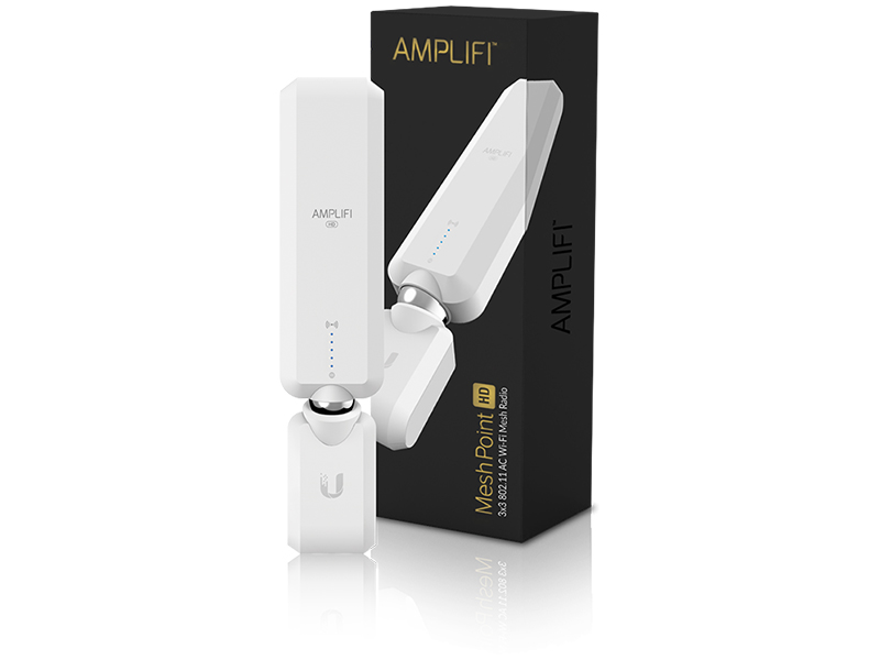 AmpliFi HD Mesh Point HD (AFi-P-HD), N450/AC1300 Mbps Simultaneous Dual ...