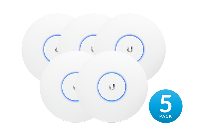 ๊๊UAP AC PRO PACK 5 (UAP-AC-PRO-5) - N450/AC1300 Mbps Simultaneous Dual ...