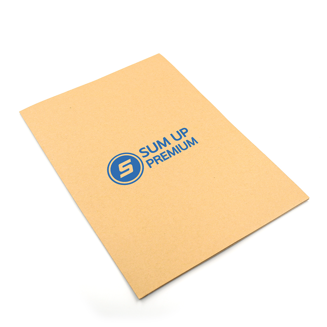 DF-02 แฟ้มกระดาษคราฟท์ Kraft Folder - sumuppremium