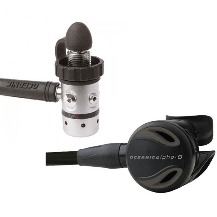 Oceanic Alpha 8 + SP5 Regulator Set - Thai Ocean Academy - thaioceanacademy