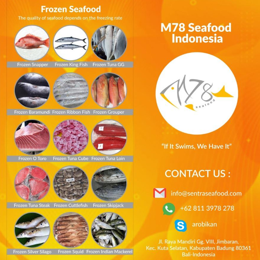 M78 Seafood CV Sentra Tuna Parigi Indonesia - indonesiathaitrade
