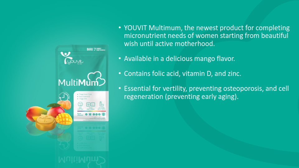 YOUVIT "the first gummy multivitamin for adults in Indonesia ...