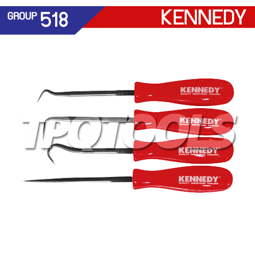 ชุดถอนปะเก็นและตะขอ 4 ตัว KEN-518-2900K - Tpqtools-thailand