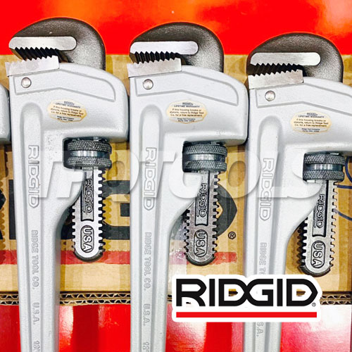 RIDGID ประแจจับท่อด้ามอลูมิเนียม 31090 รุ่น 810 จับท่อได้ 1.1/2 ...