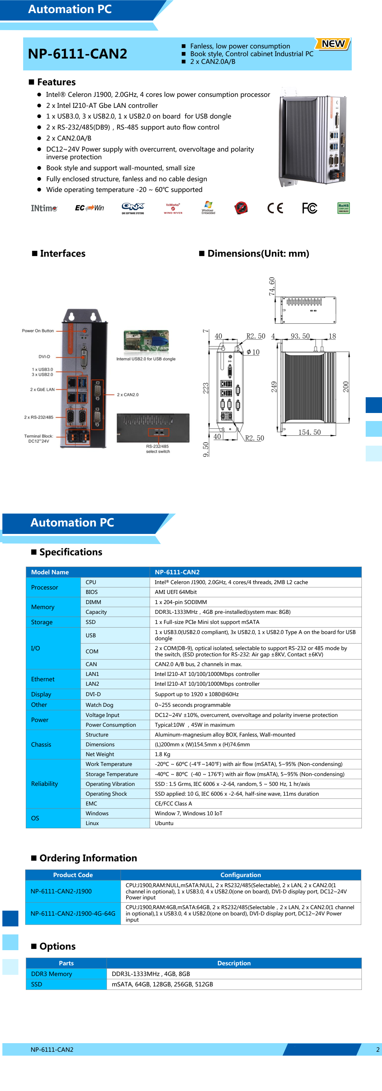 Model. NP-6111-CAN2 - thebest-plus