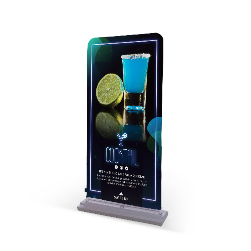 Landing Page-X Stand, Roll Up, Box Banner - olympop