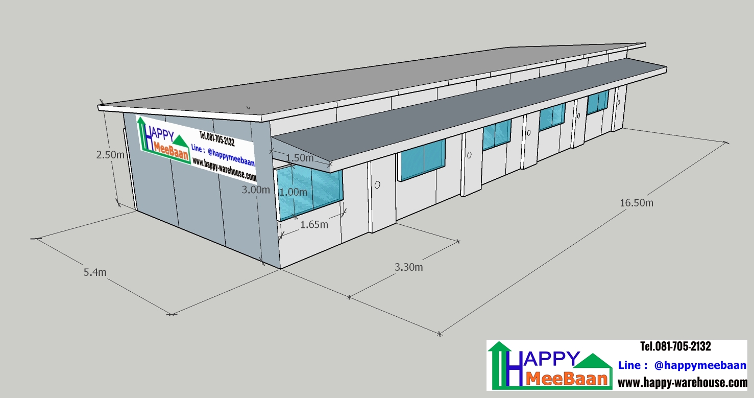 Free 3D Designs Staff Housing & Prefabricated Office with EPS Isowall ...