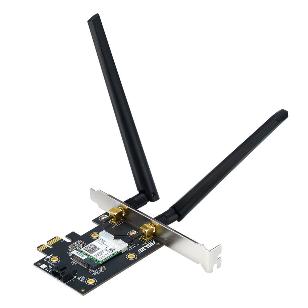 ASUS PCE-AX3000 AX3000 MU-MIMO Dual Band PCI-E WiFi 6 (802.11ax ... ASUS PCE-AX3000 AX3000 MU-MIMO Dual Band PCI-E WiFi 6 (802.11ax ...