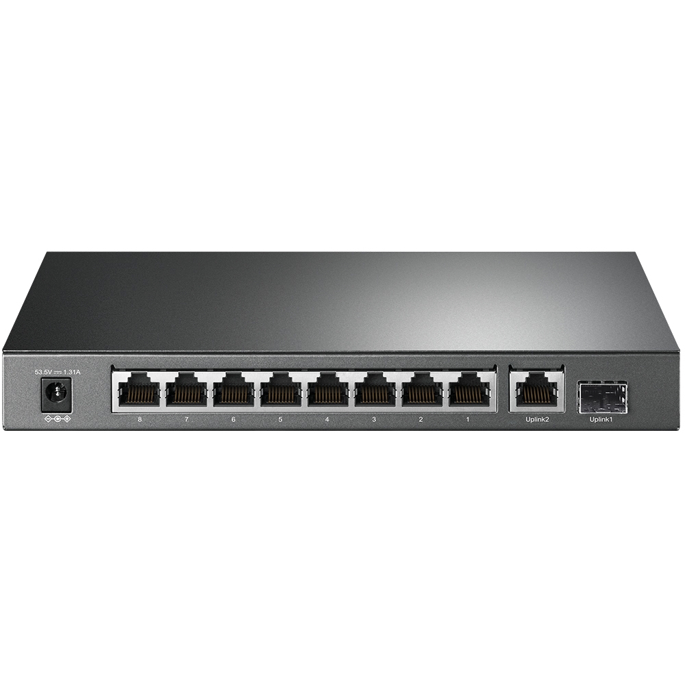 TP-LINK TL-SG1210P 10-Port Gigabit Desktop Switch with 8-Port PoE+ ...