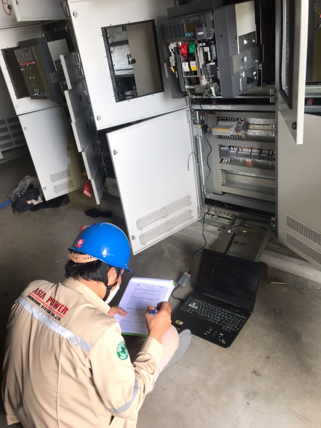 TestACB Air Circuit Breaker ทดสอบเบรกเกอร์ACB ทดสอบฟังชั่นTrip unit ...