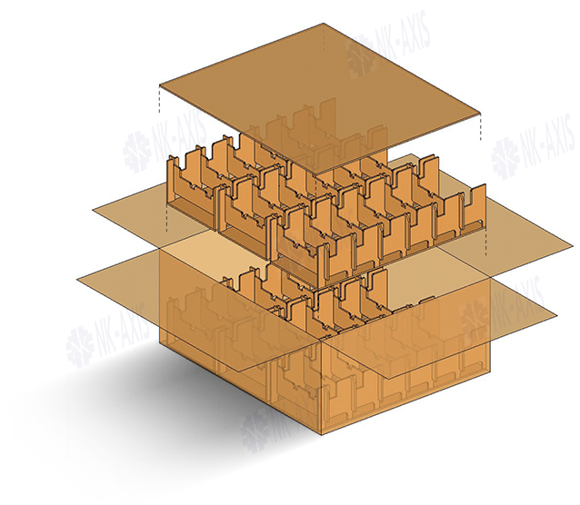 รับออกแบบบรรจุภัณฑ์และรับผลิตกล่องกระดาษลูกฟูก - NK-AXIS PACKAGING