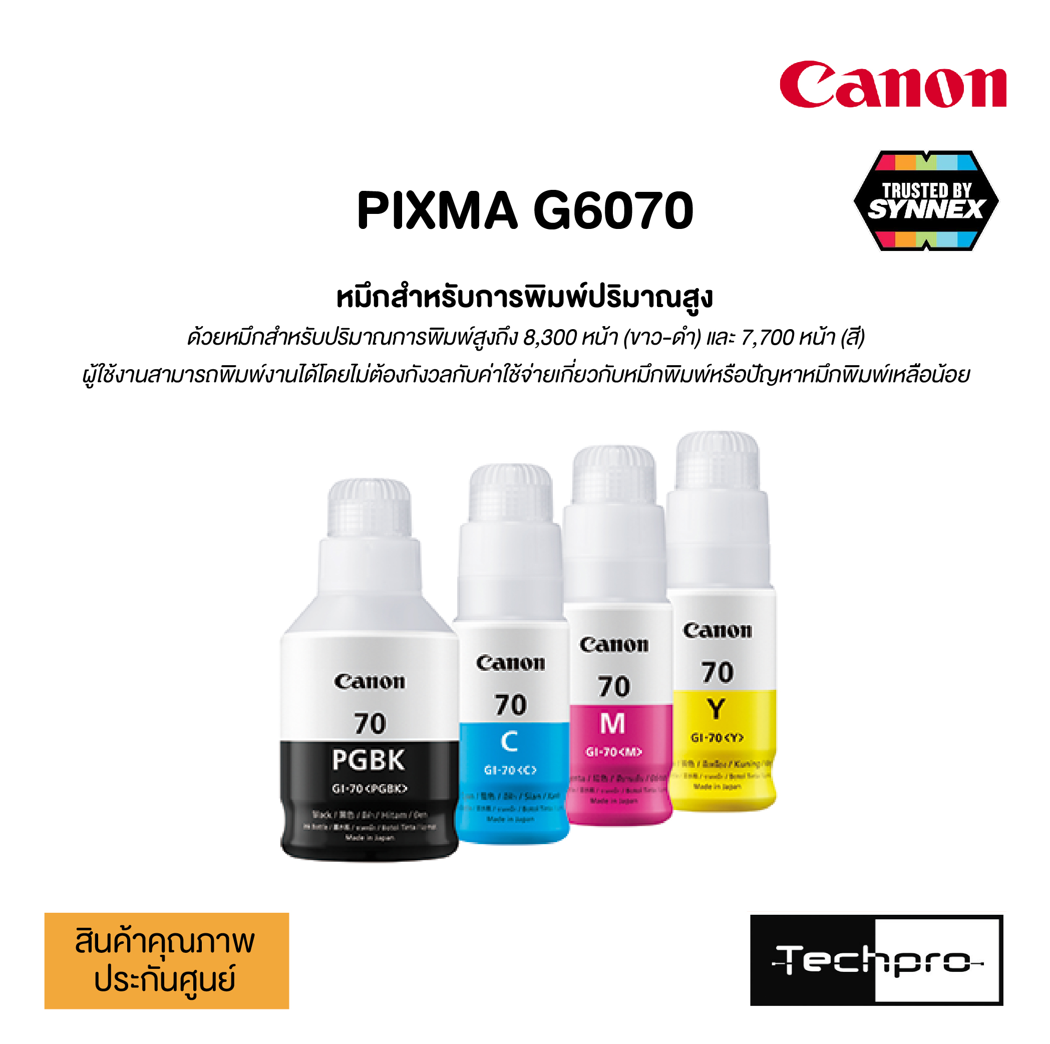 CANON PIXMA G6070 - techpro