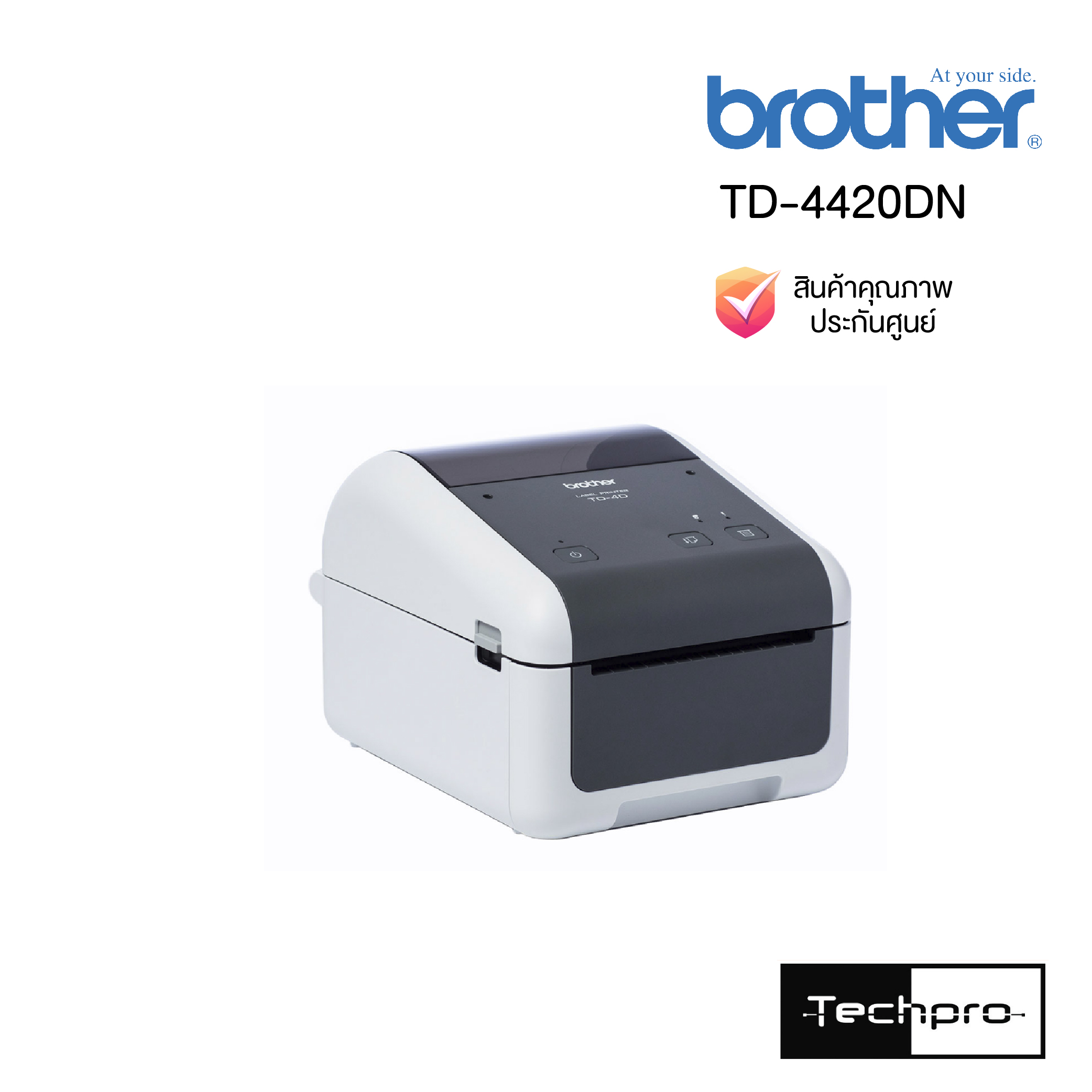 TD-4420DN เครื่องพิมพ์ฉลากระบบไดเร็ค เทอร์มอล - techpro