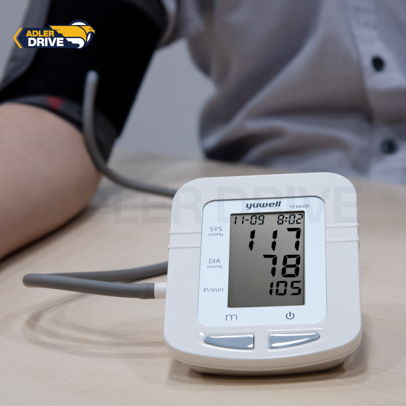 เครื่องวัดความดันโลหิต Yuwell รุ่น YE-660E - adlerdrive