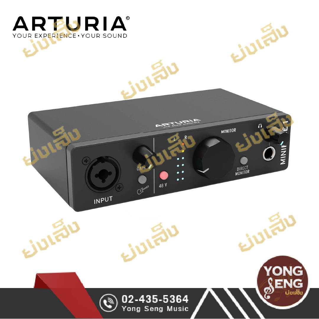Arturia MiniFuse 1 Black - yongsengmusical