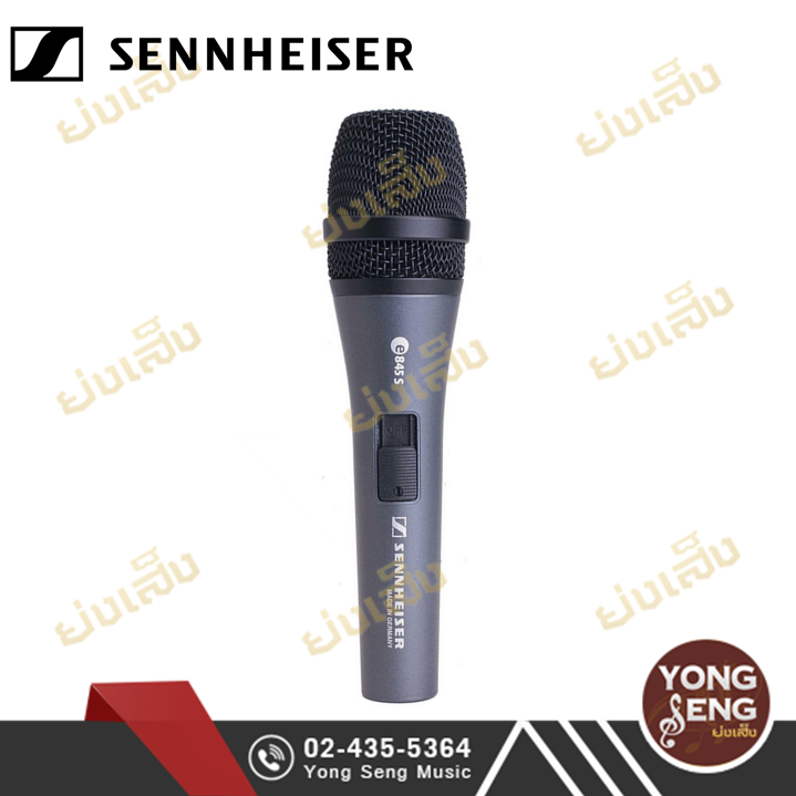 ไมโครโฟน Sennheiser e845S Handheld Dynamic Microphone - yongsengmusical