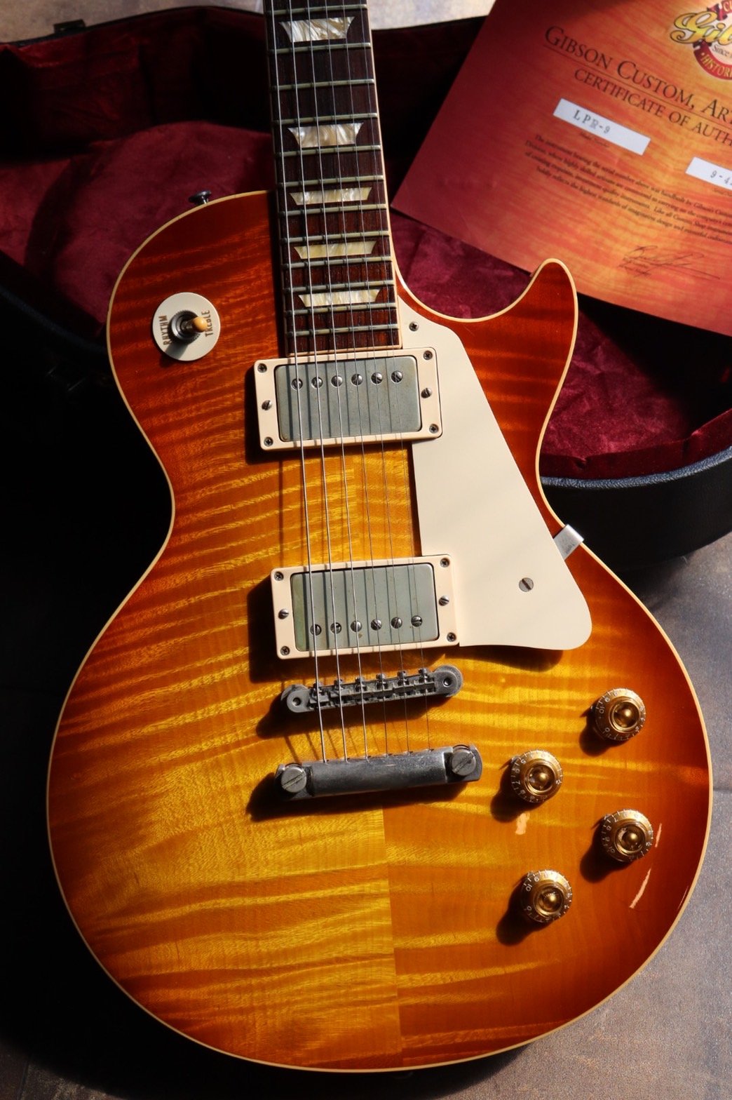 Gibson Custom Shop Les Paul '59 Historic Iced Tea Burst 2004 Vos (4.2kg ...