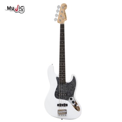เบสไฟฟ้า Century Dark Series Jazz Bass WH ( 4 สาย ) - musicstoreshop