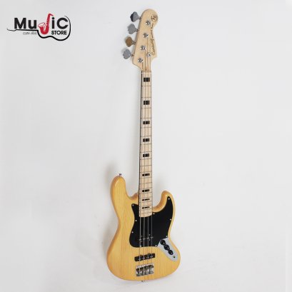 เบสไฟฟ้า Century Dark Series Jazz Bass WH ( 4 สาย ) - musicstoreshop