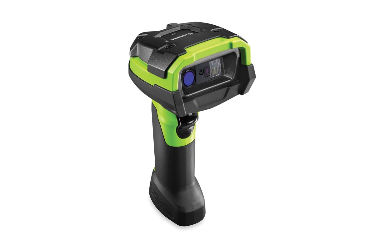 Zebra Ultra-Rugged Scanner (LI3608-SR) RUGGED GREEN VIBRATION MOTOR USB ...