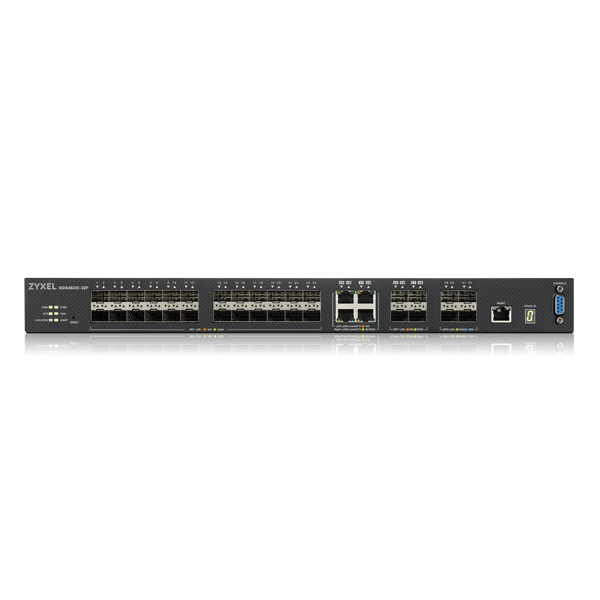 Zyxel XGS4600 Series 24-port GbE L3 Managed Switch with 4 SFP+ Uplink ...