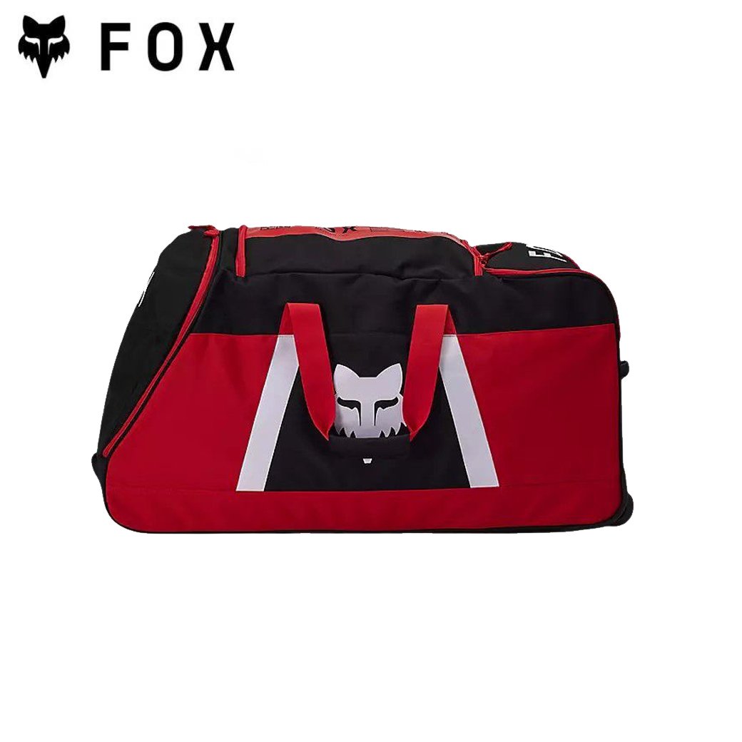 FOX SHUTTLE 180 RACE SPEC ROLLER GEAR BAG FLUORESCENT RED