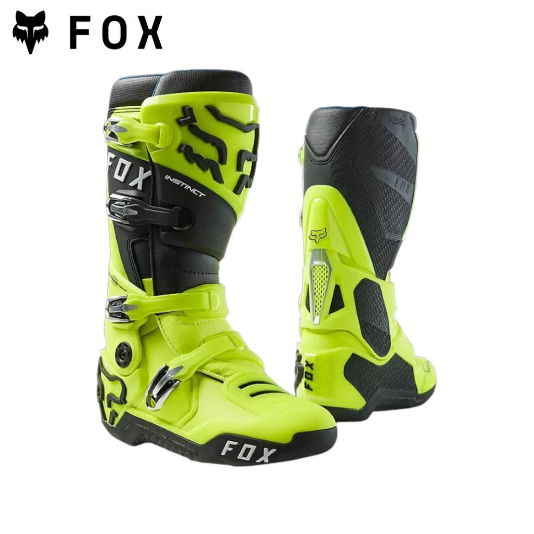 FOX INSTINCT 2.0 BOOT FLUORESCENT YELLOW